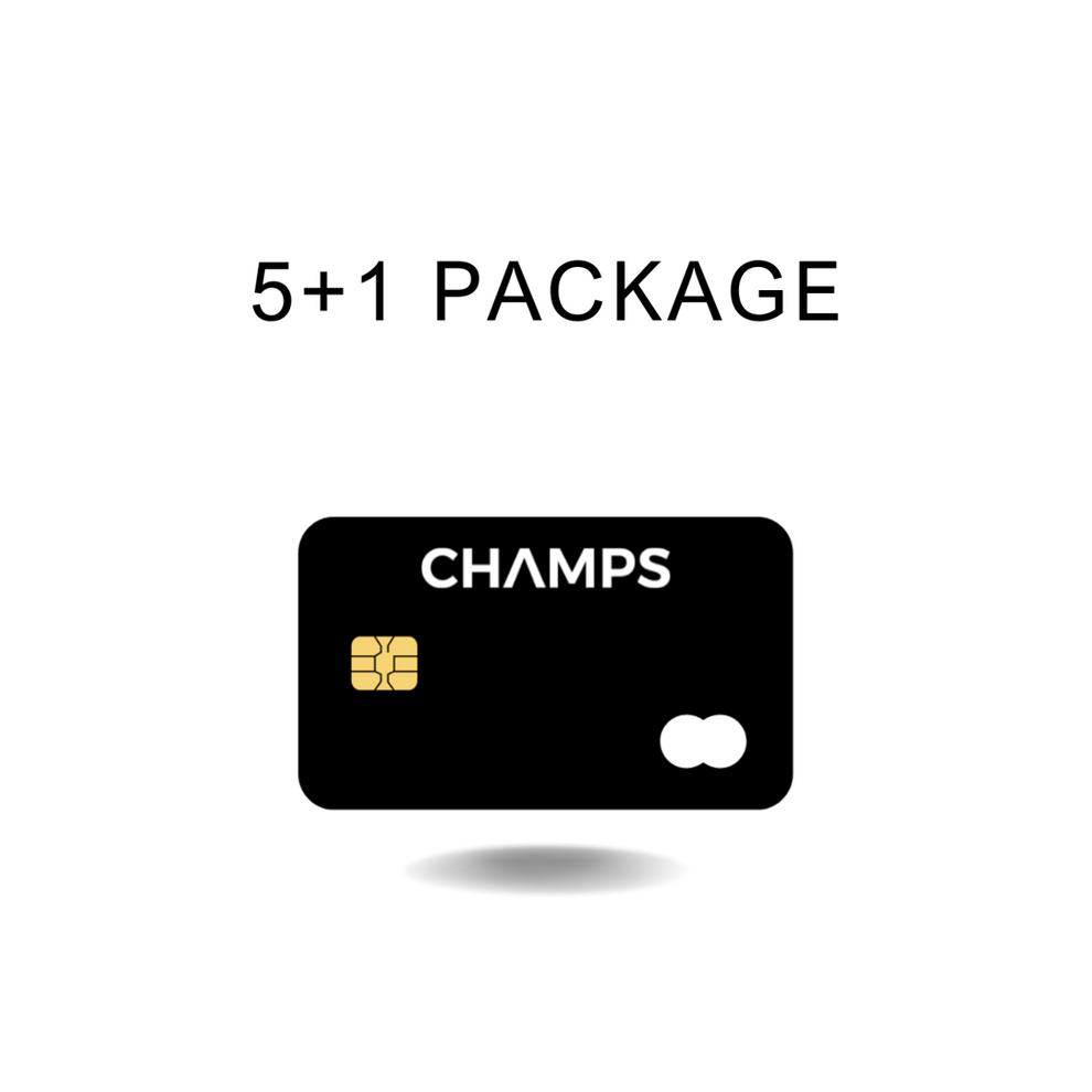 CHAMPS 5+1 PACKAGE – Champs Barbershop Sg
